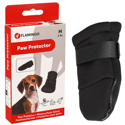 Купити Flamingo Paw Protector M ФЛАМІНГО захисний черевик для собак порід бордер коллі фокстер