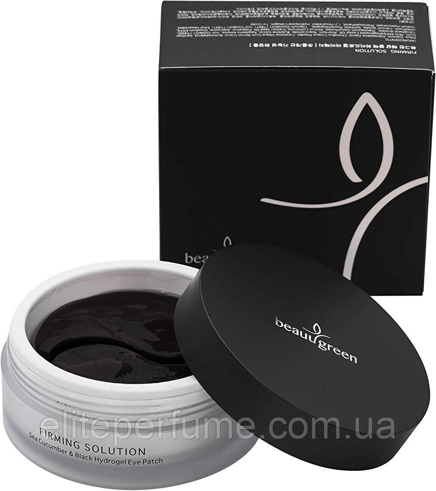 BeauuGreen Sea Cucumber & Black Hydrogel Eye Patch 90 g 60 штук (ID ...