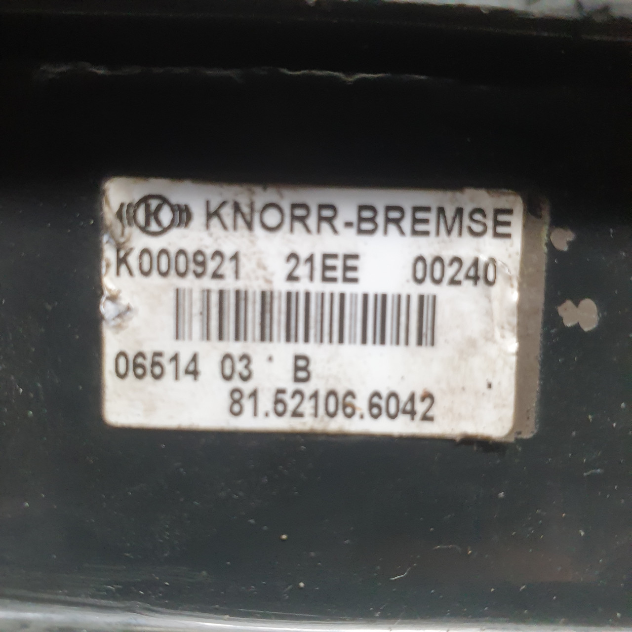 Кран модулятор EBS MAN TGA TGS TGX 81521066042, Knorr K000921 (ID ...