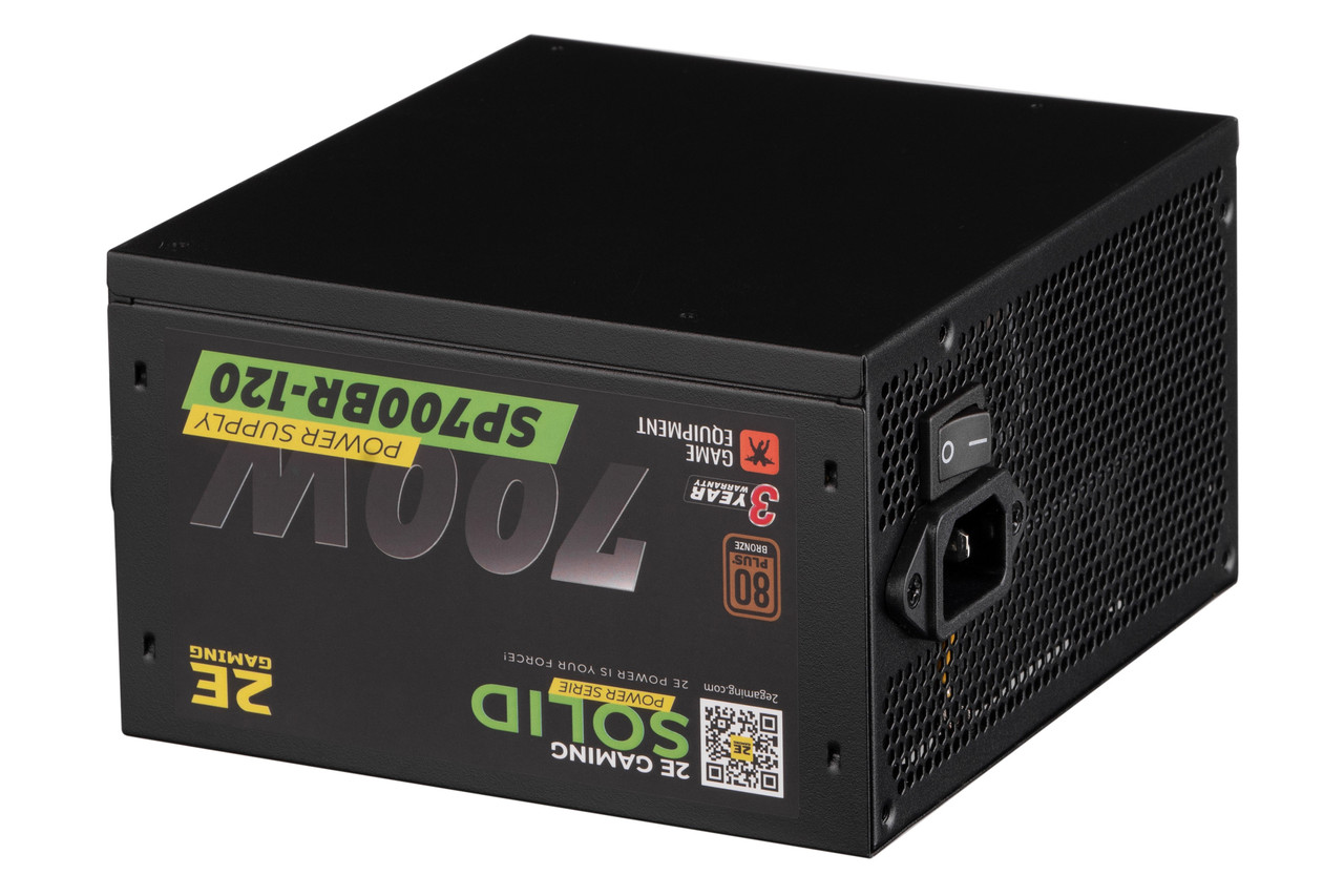 Купить 2E Gaming Блок питания SOLID POWER (700W), цена 2389 ₴ — Prom.ua (ID#1850613479)