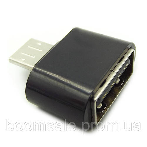 Адаптер Micro USB Male - OTG Female TTech OTG-5 черный (ID#1850673461 ...