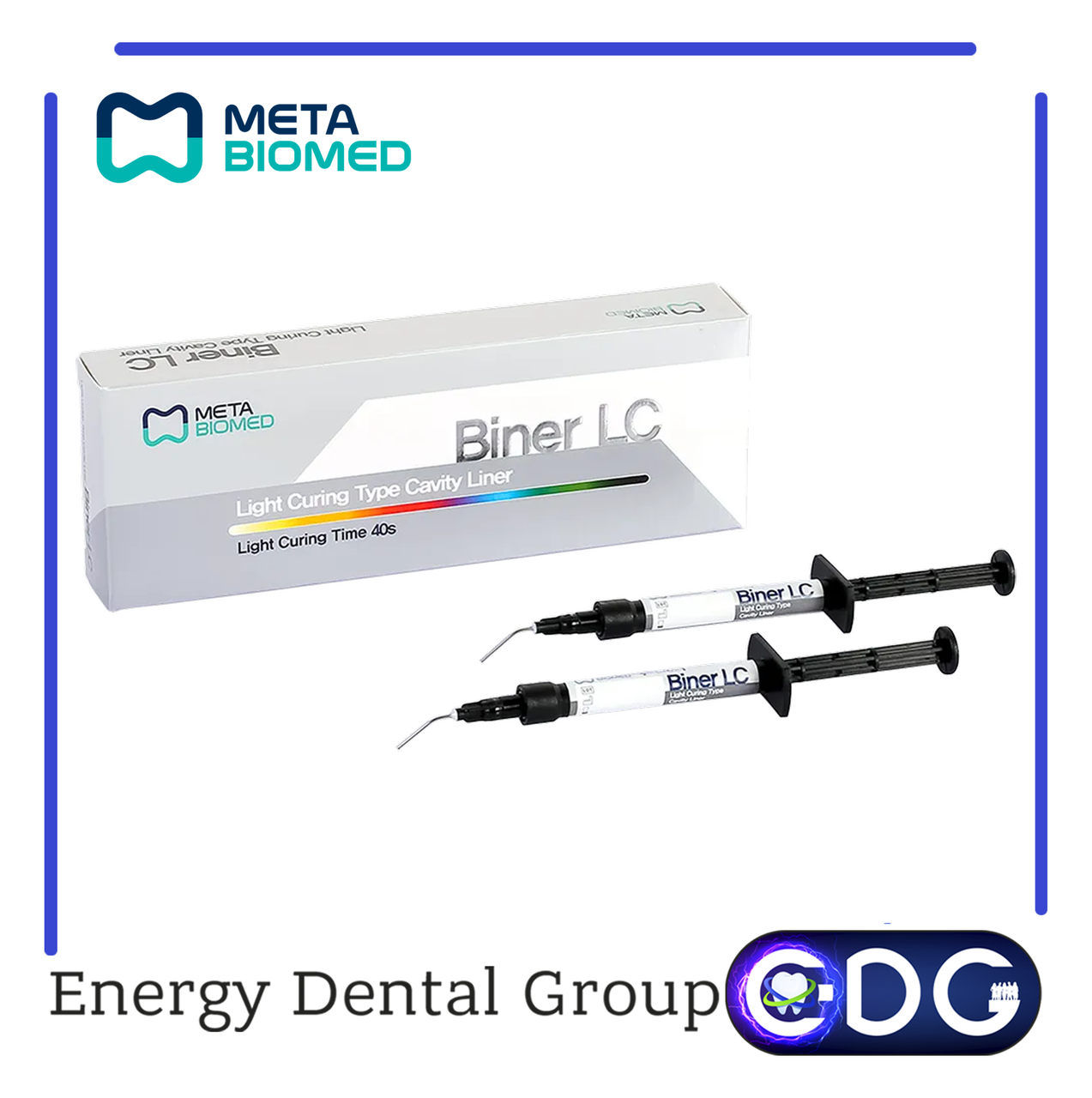 Фотополимерный пломбировочный материал Meta Biomed Biner LC (ID ...