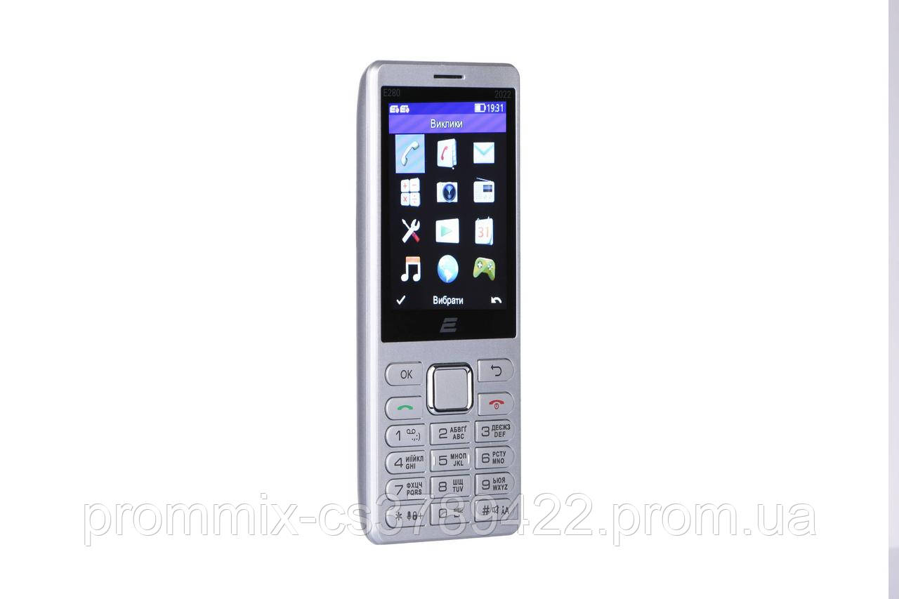 Купить Мобильный кнопочный телефон 2E E280 2022 На 2 сим карты. Цвет ...