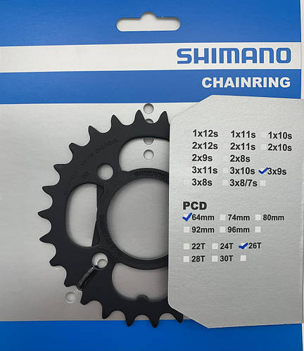 Зірка для шатунів Shimano FC-M431 26T (CMK051) (ID#1850612611), ціна ...