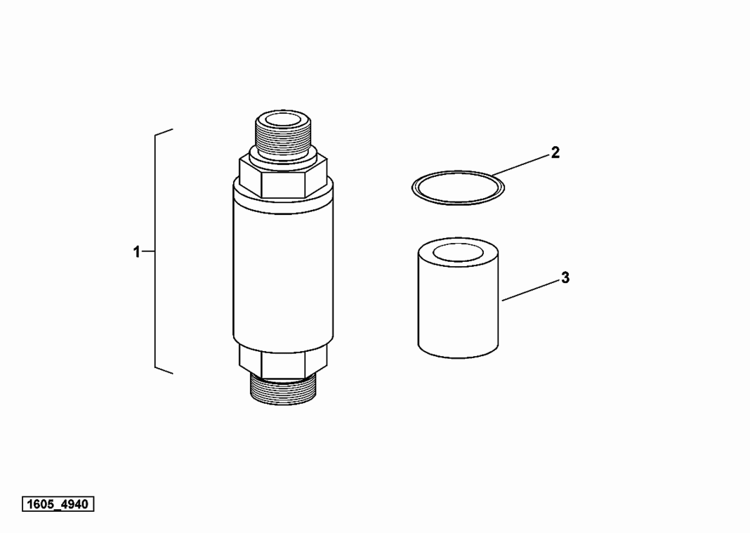 Купить Фильтр гидравлический сливной 16054940, цена 100 ₴ — Prom.ua (ID ...
