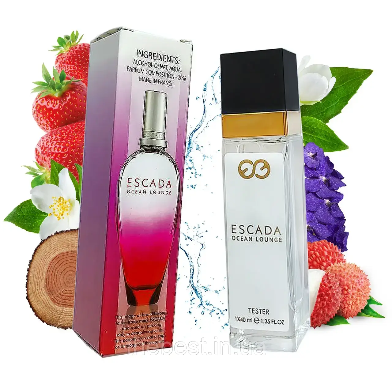 Escada Ocean Lounge (Ескада вушний лаундж) 40 мл - Жіночі парфуми ...