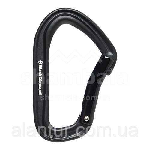 Карабін Black Diamond HotForge Bent Carabiner, Black (BD 2101590002ALL1 ...