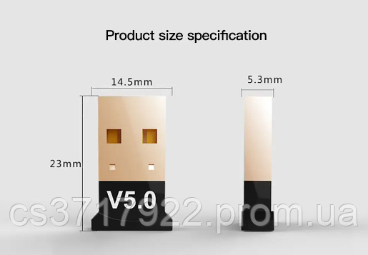 Купить Bluetooth 5.0 usb адаптер,блютус адаптер для компьютера ПК ...