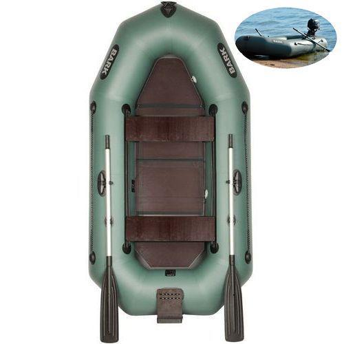 Надувная Лодка Bark B-240KNPD; Гребная с Транцем. Сплошное Дно ...