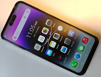 IPhone I14 PRO МАХ 7.3 " ЭКРАН 2 SIM 5G, ПАМЯТЬ 8 + 256 ГБ , 10 ЯДЕР, 4 ...