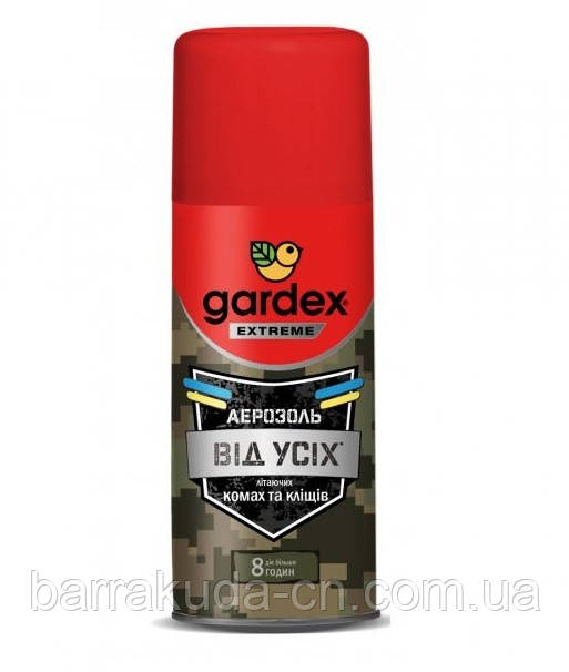 Аэрозоль Gardex Extreme Military от всех летающих кровососущих ...