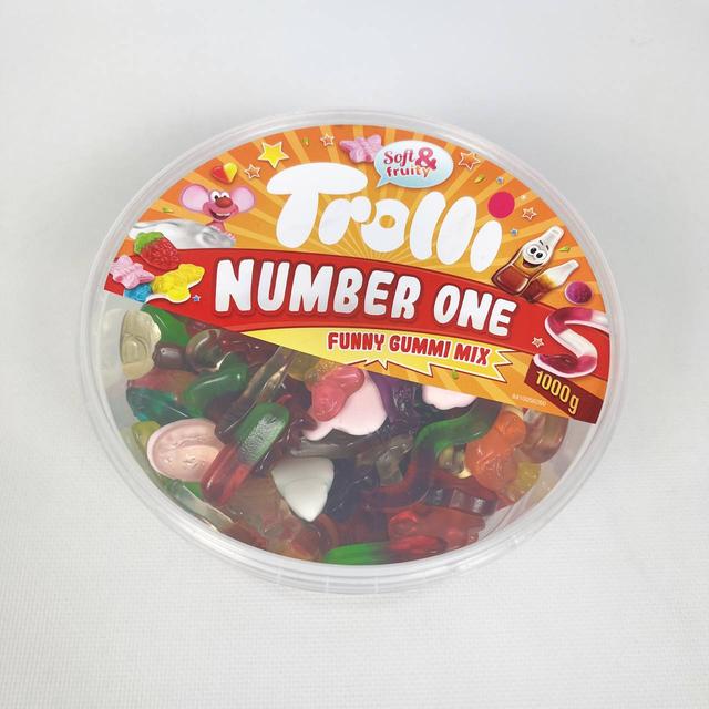 Купить Желейные конфеты желейки Trolli Number One Funny Gummi Mix Троли ...