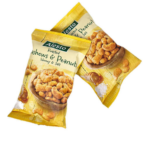Купити Горіхи Кеш'ю та арахіс з медом та сіллю Alesto Алесто Cashews ...