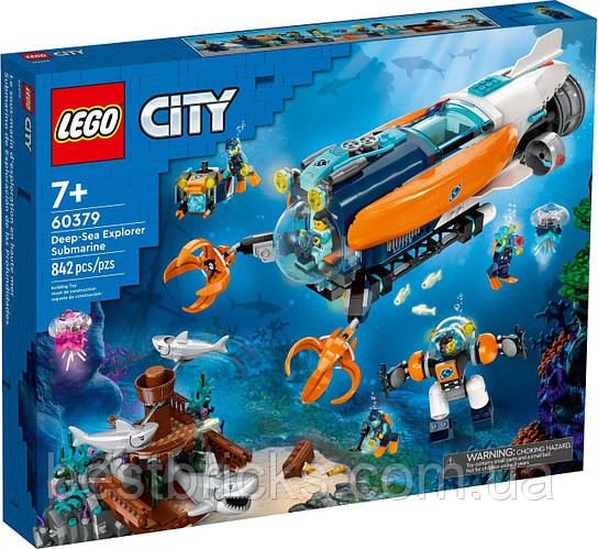 Lego City Глибоководний дослідницький підводний човен 60379 (ID ...