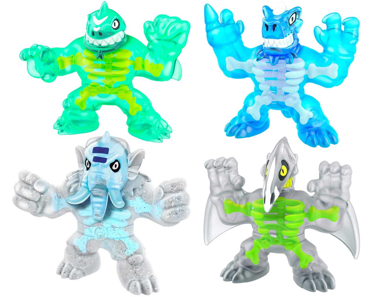 Купить Goo Jit Zu Dino X-Ray Гуджитсу Terrack, Smashadon, слон, Shark ...