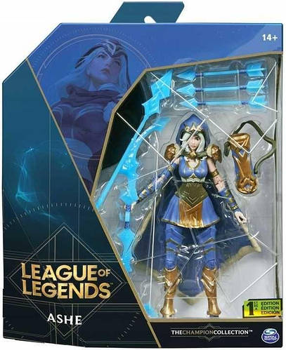 Купить LEAGUE OF LEGENDS ASHE RIOT 18см рухома фігурка, цена 1858 ...