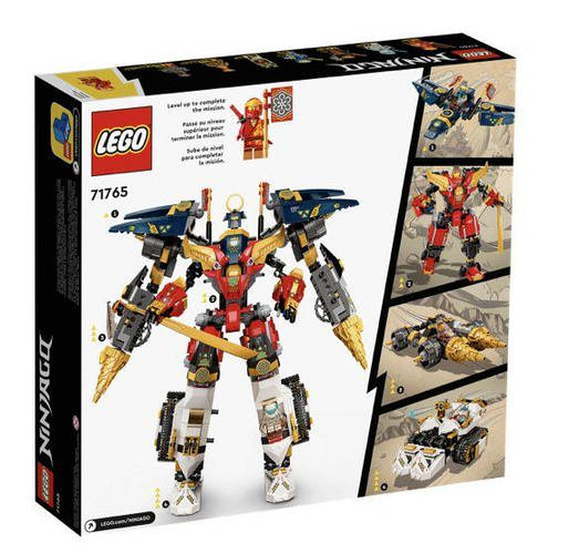 Купить LEGO NINJAGO Ультра-комбо-робот ниндзя (71765), цена 4877 ...