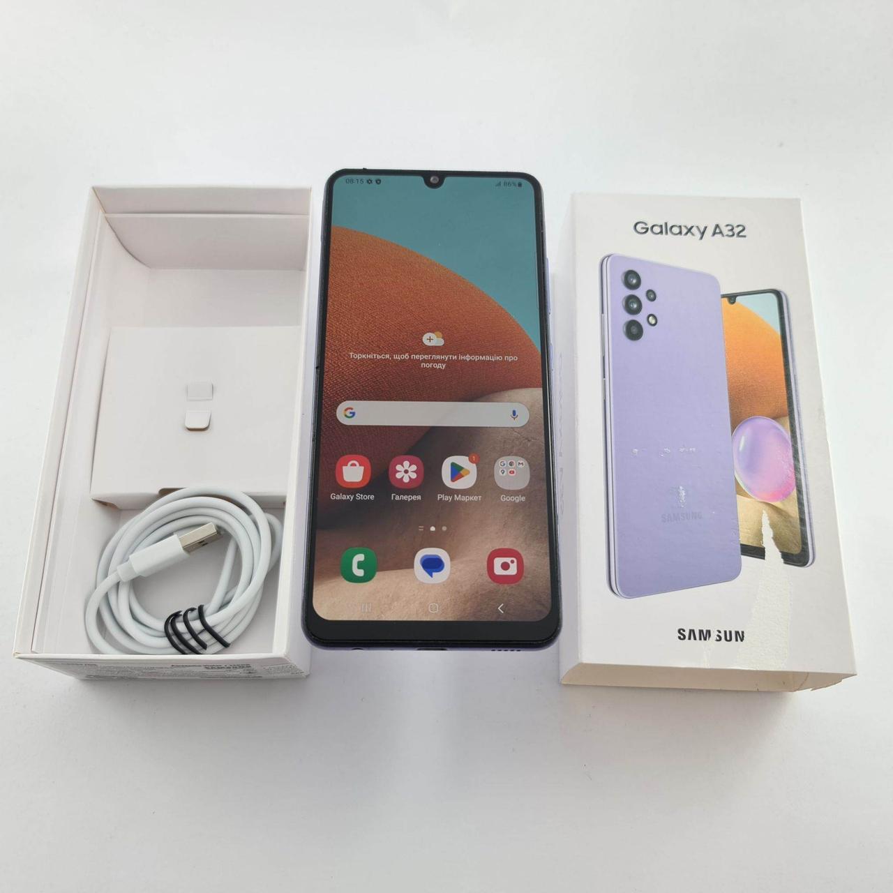 Samsung Galaxy A32 128 Gb Light Violet — Купити Недорого на Bigl Ua