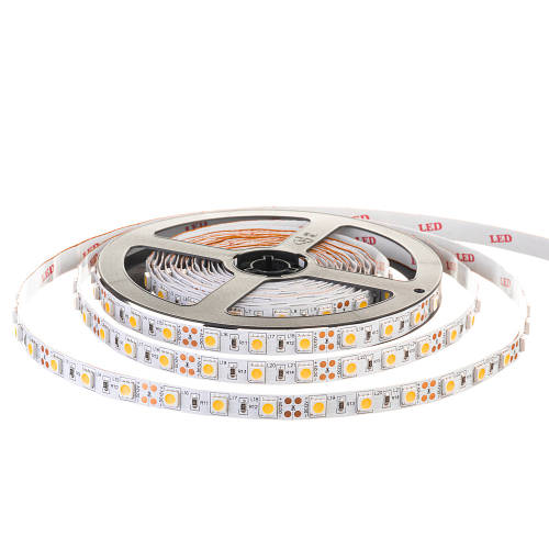 Купить Led лента 12В теплая белая AVT smd5050 60LED/m IP20, 1м, цена 73 ...