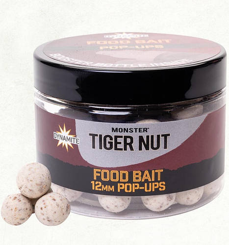 Бойлы поп ап Dynamite Baits Monster Tiger Nut Foodbait Pop-Up 12 mm (ID ...