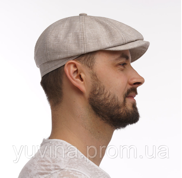 Купить Восьмиклинка Кепка хулиганка лето из острых козырьков лен ...