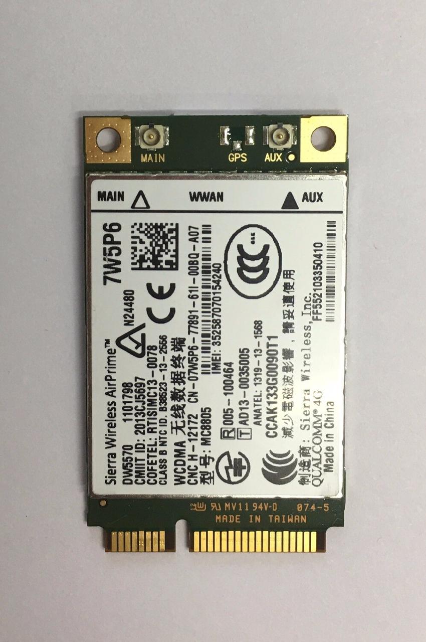4G модем mini pcie Sierra Wireless Airprime MC8805 DW5570 (7W5P6) б/у ...