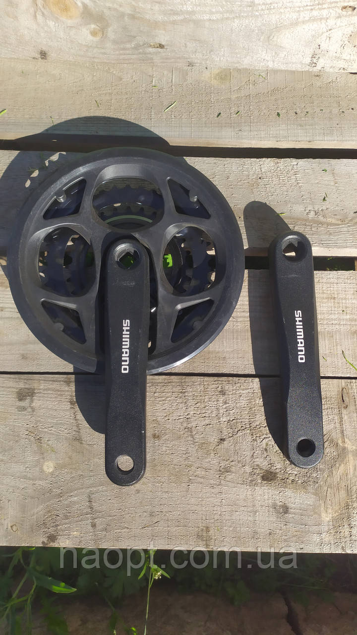 Шатуны для Велосипеда. 26 / 38 / 48 Т Shimano. Шатун Алюминиевый ...