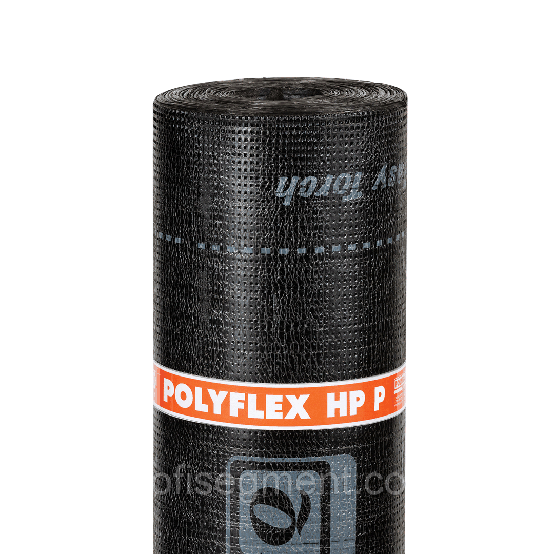 Бітумна гідроізоляція Polyflex HP P S F 5mm 10m (Polyglass Mapei) (ID ...