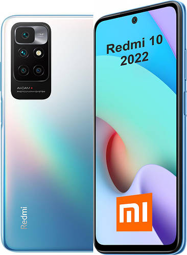 Мобільний телефон Xiaomi Redmi 10 2022 4/64 Gb Sea Blue (редмі 10 ...