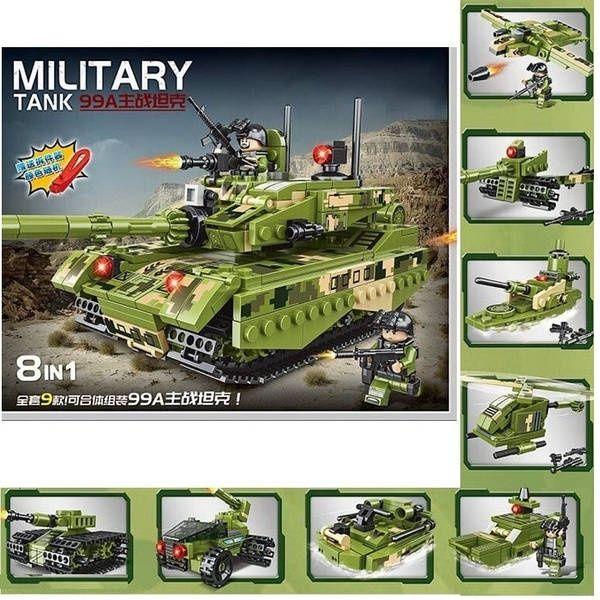 Купити 4в1! 3в1 военный конструктор військовий лего lego танк корабель ...