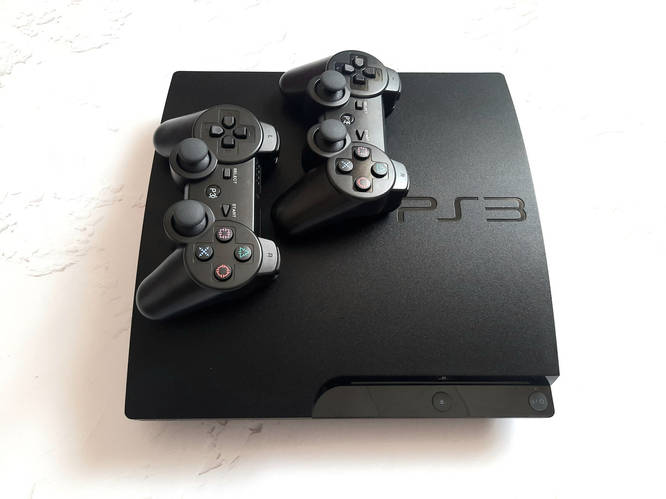 Купити Playstation 3 Slim 500 GB (Sony PS3) Ігри ps3, 2 джойстики, ціна ...
