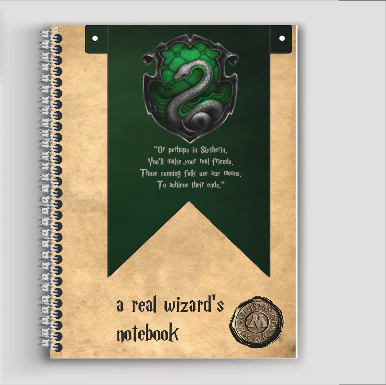Блокнот Beauty Special А6 Harry Potter "A real wizard`s notebook" (9923 ...
