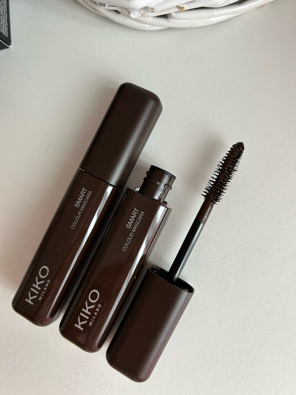 Коричневая тушь для ресниц, Kiko Milano Smart colour Mascara (ID ...