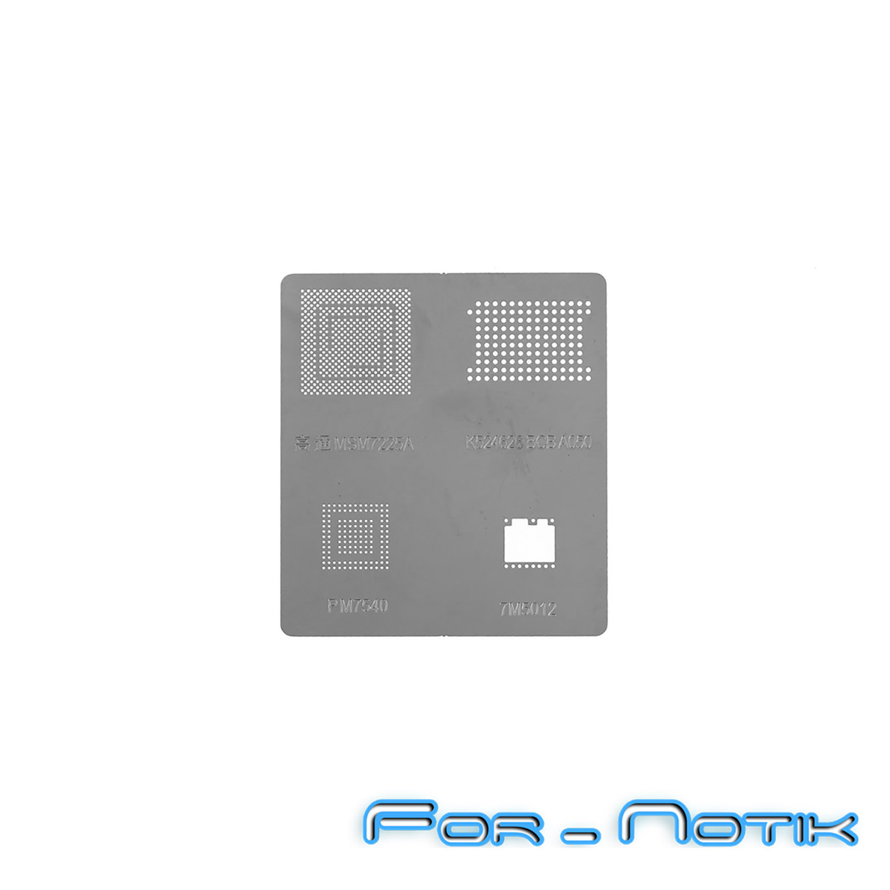 Трафарет прямого нагрева (4 в 1) MSM7225A, K524626 BCB A050, PM7540 ...