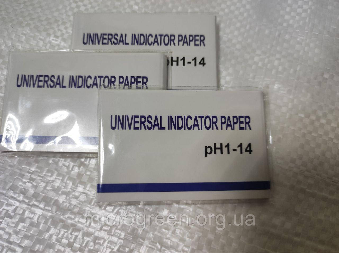 Индикарторная лакмусовая бумага, pH-тестер от 1 до 14 (ID#1854183467 ...