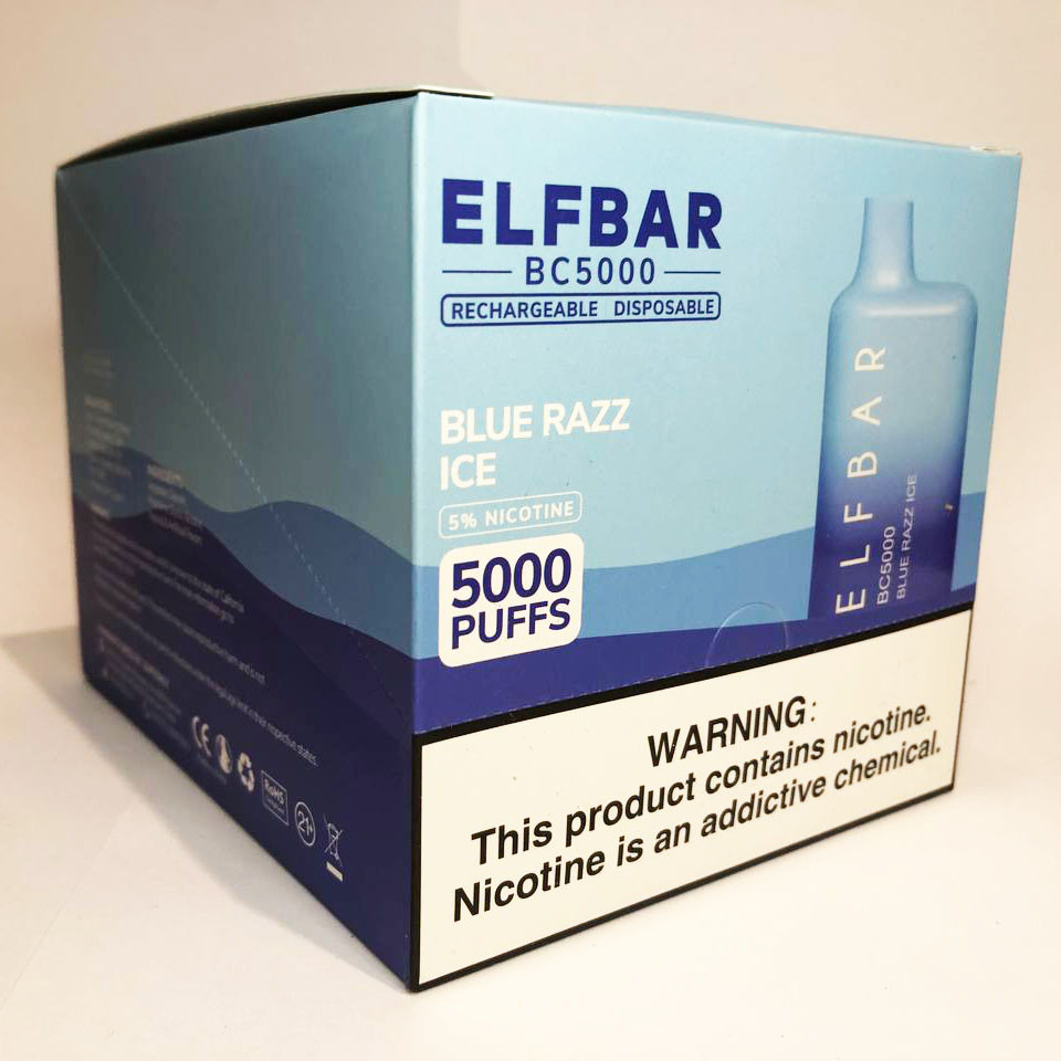 Купити Elf Bar BC5000 Original 5% перезаряджуваний під. Синя Малина ...