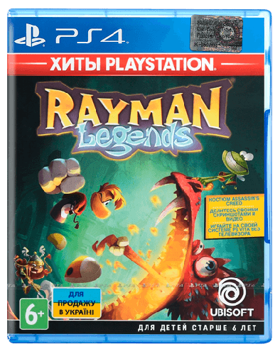 Гра Rayman Legends PS4 (8112646), ціна: 829 ₴, купити на Prom.ua