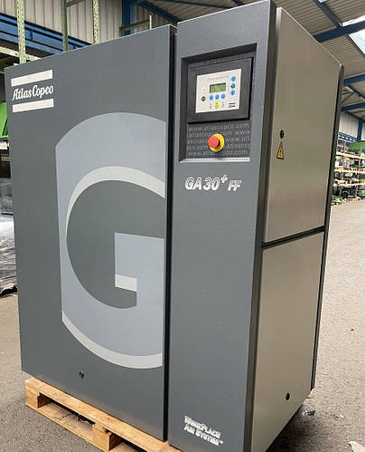 Компресор б/в Atlas Copco GA 30+ FF (із вбудованим осушувачем) (ID ...