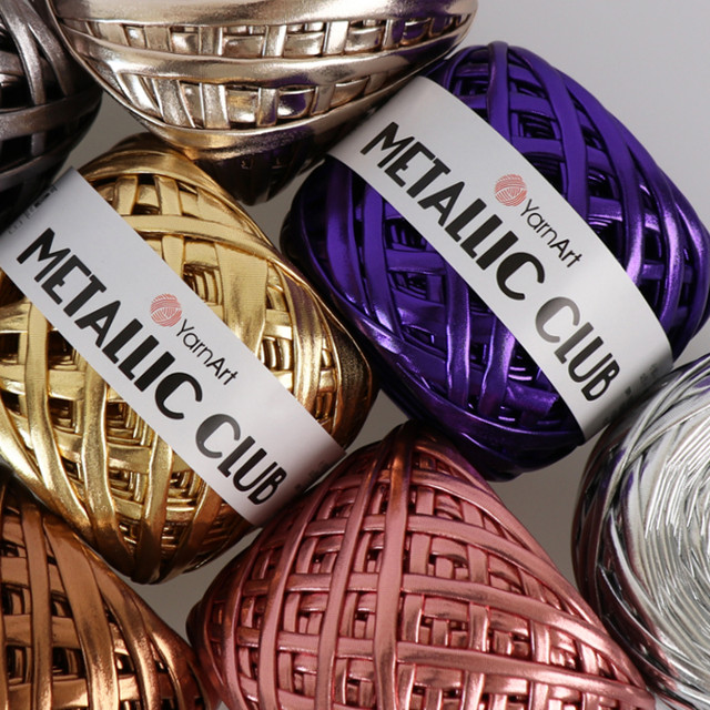YarnArt Metallic Club / Металік Клаб купити трикотажну пряжу під шкіру