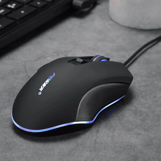 Купить Бесшумная мышь для игр Forka 3200, проводная игровая мышка с ...