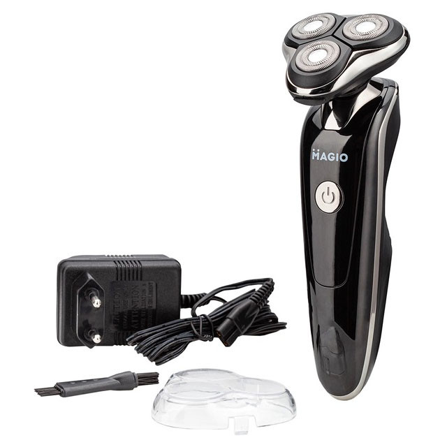 Электробритва 3 Плав. Головки/ Сухое/ Влажное Бритье/высувной Триммер MAGIO MG-687 — Купить ...