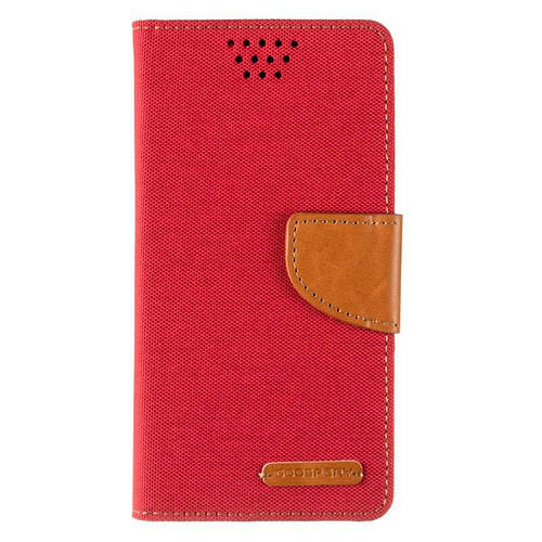 Купить Universal Book Cover Goospery Canvas Diary 5.5" Red, цена 149 ...