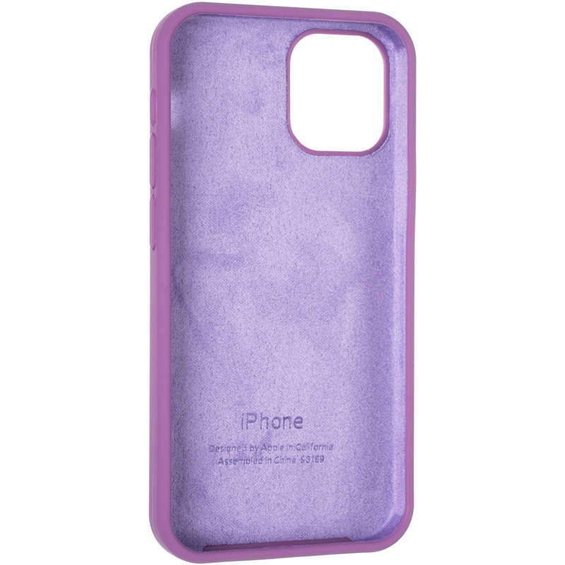 Купить Original Full Soft Case for iPhone 12 Mini Purple, цена 249 ...