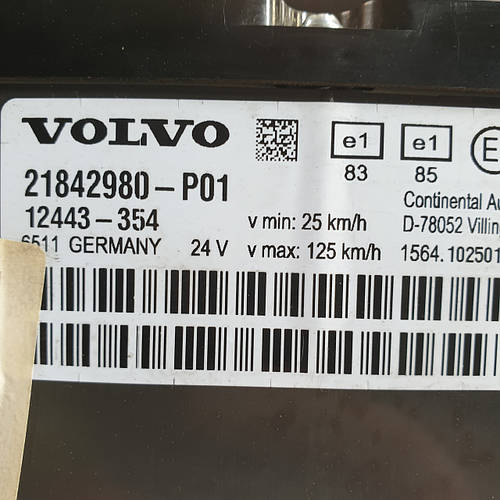 Панель приборов Volvo FH FM EEV, 21842980, 21842972 (ID#1855061045 ...