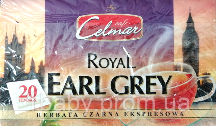 Купити Чай Celmar Royal Earl Grey 30 г 20 пакетиків (5902480012199 ...