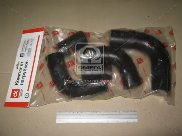 Патрубок радиатора ГАЗ 3110 дв.406 компл. 5 шт.