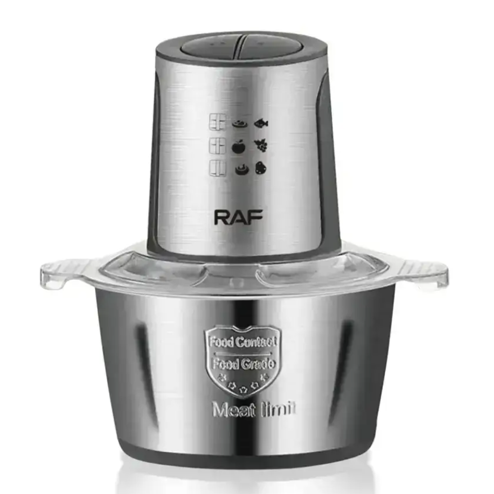 Купить Кухонный комбайн RAF R.7019 2,0 литра 1000 Вт 2 скорости/Кухонный измельчитель/мясорубка ...