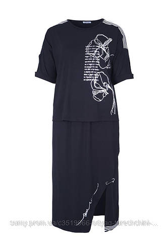 Купити Костюм жіночий Туреччина darkwin ( 50 52 54 56 р) розміри наші, літо , інформація в описі ...