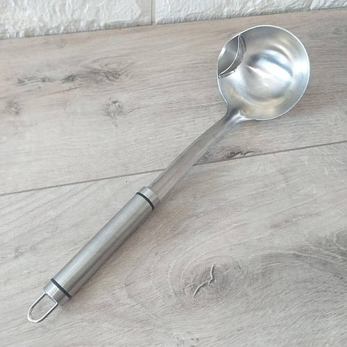 Половник из нержавеющей стали с перегородкой для фильтрации Половник с ...