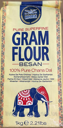 Купить Heera Gram flour/Besan (1kg), цена 250 ₴ — Prom.ua (ID#1855856567)